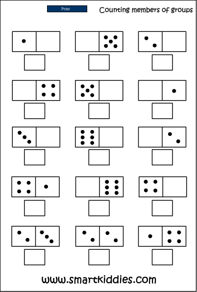 Recognizing a dot pattern - Studyladder Interactive Learning Games - Worksheets Library