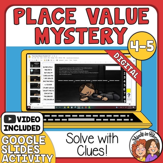 Place Value Mystery - Solve with Clues! (Hundredths to Billions ...