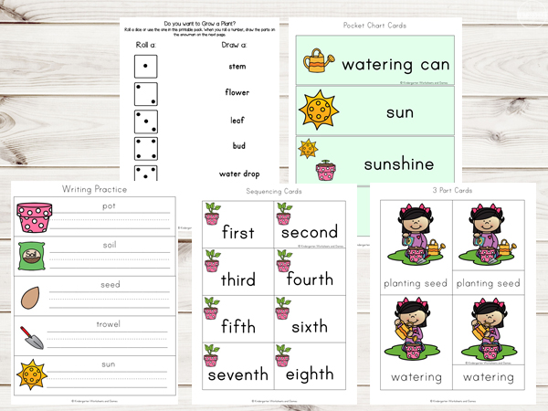 Add title How to Plant a Seed Step-by-Step Sequencing Worksheet FREE ...