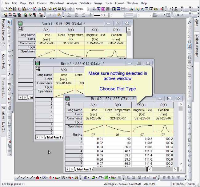 Help Online Quick Help Faq 209 How Do I Plot Multiple Columns Worksheets Library