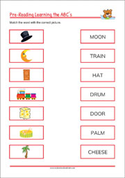 Prereading Skills Practice Worksheets - MyHomeSchoolMath - Worksheets Library