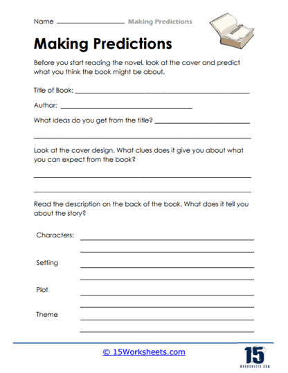 Making Predictions 3rd Grade Reading Comprehension Worksheet