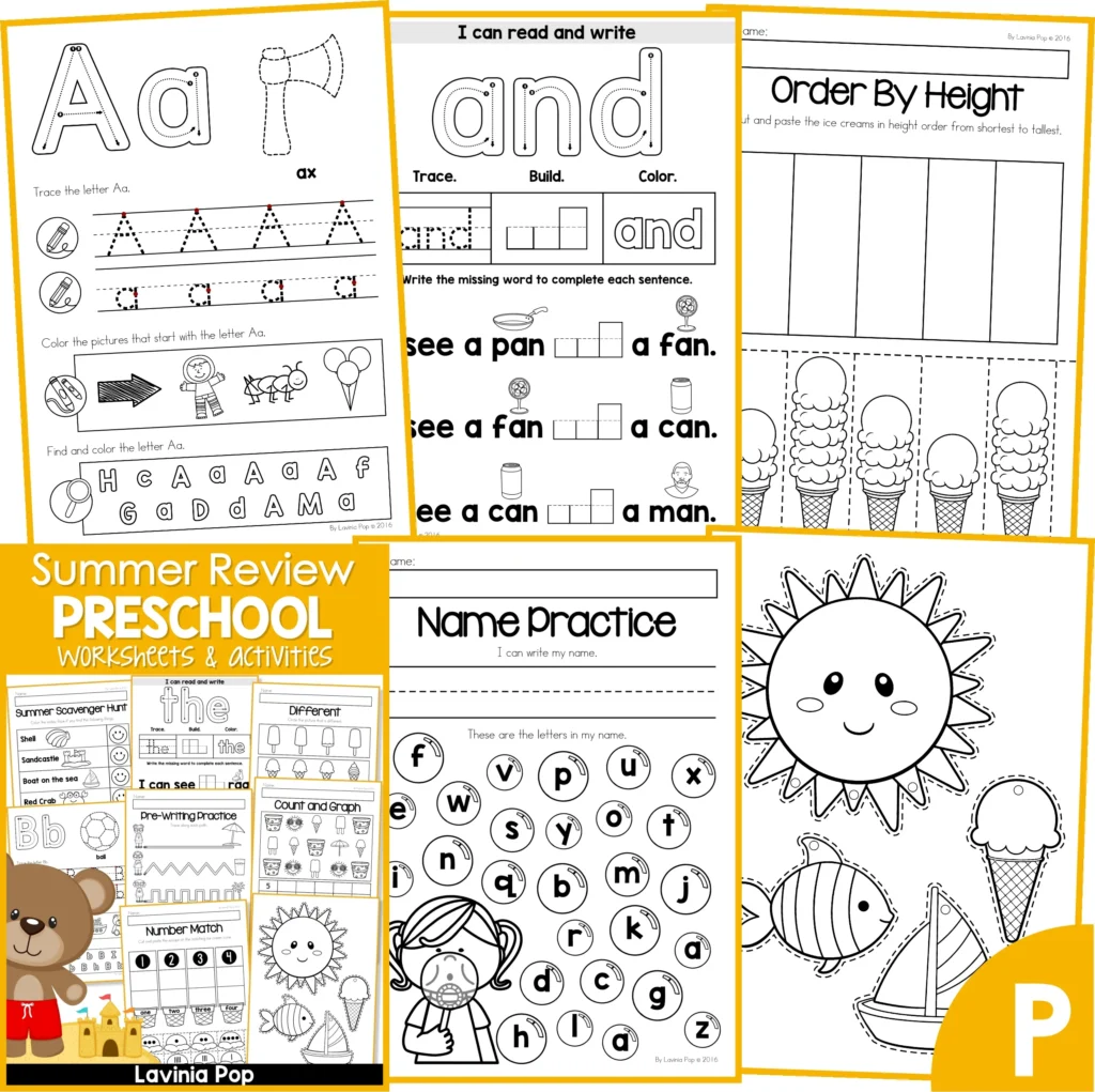 Christmas Kindergarten Worksheets and Activities No Prep - Worksheets ...