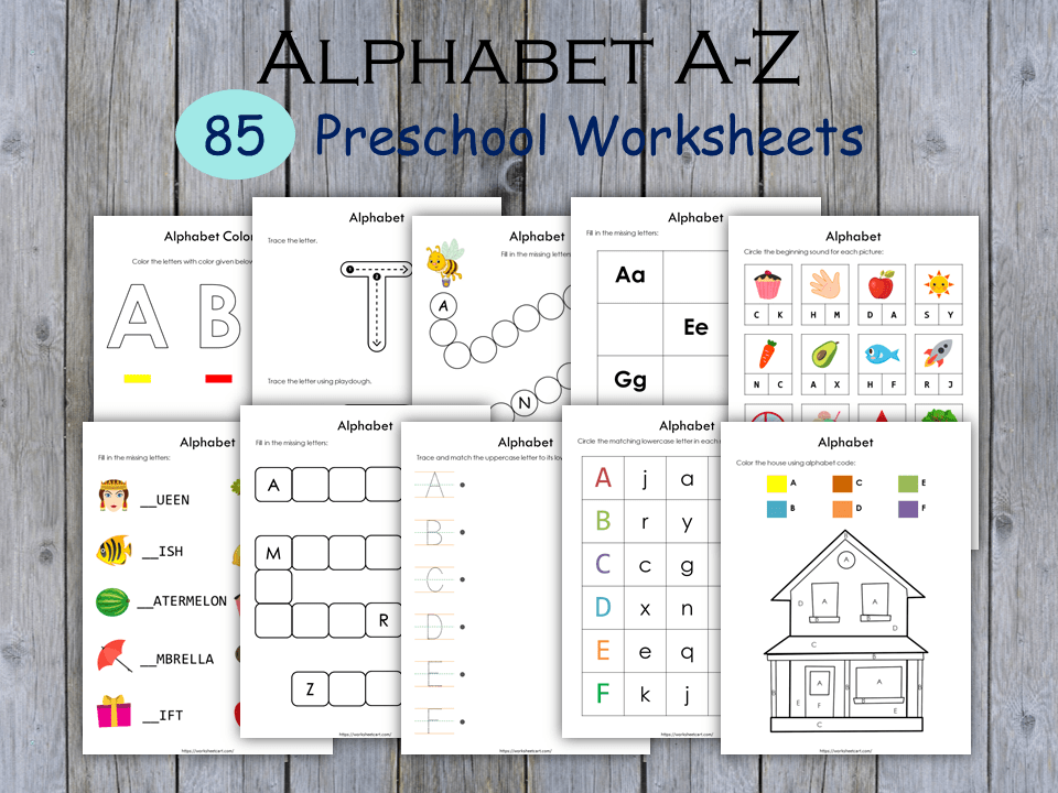 Free preschool alphabet review worksheet, Download Free preschool alphabet review worksheet png ...