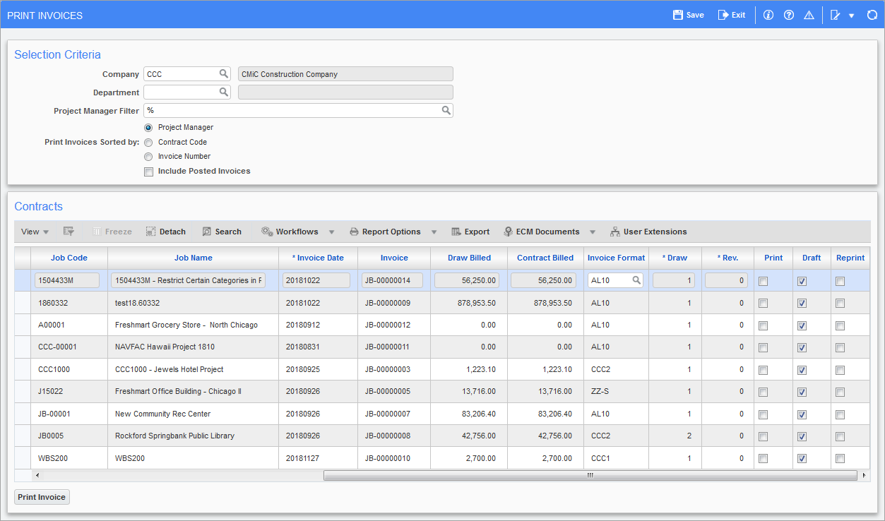 Printing the Customer Invoice - Worksheets Library