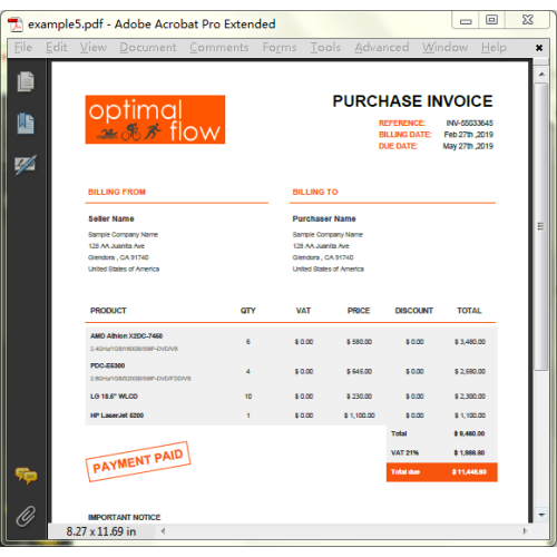 Create and make professional looking PDF invoices online. Simple ... - Worksheets Library
