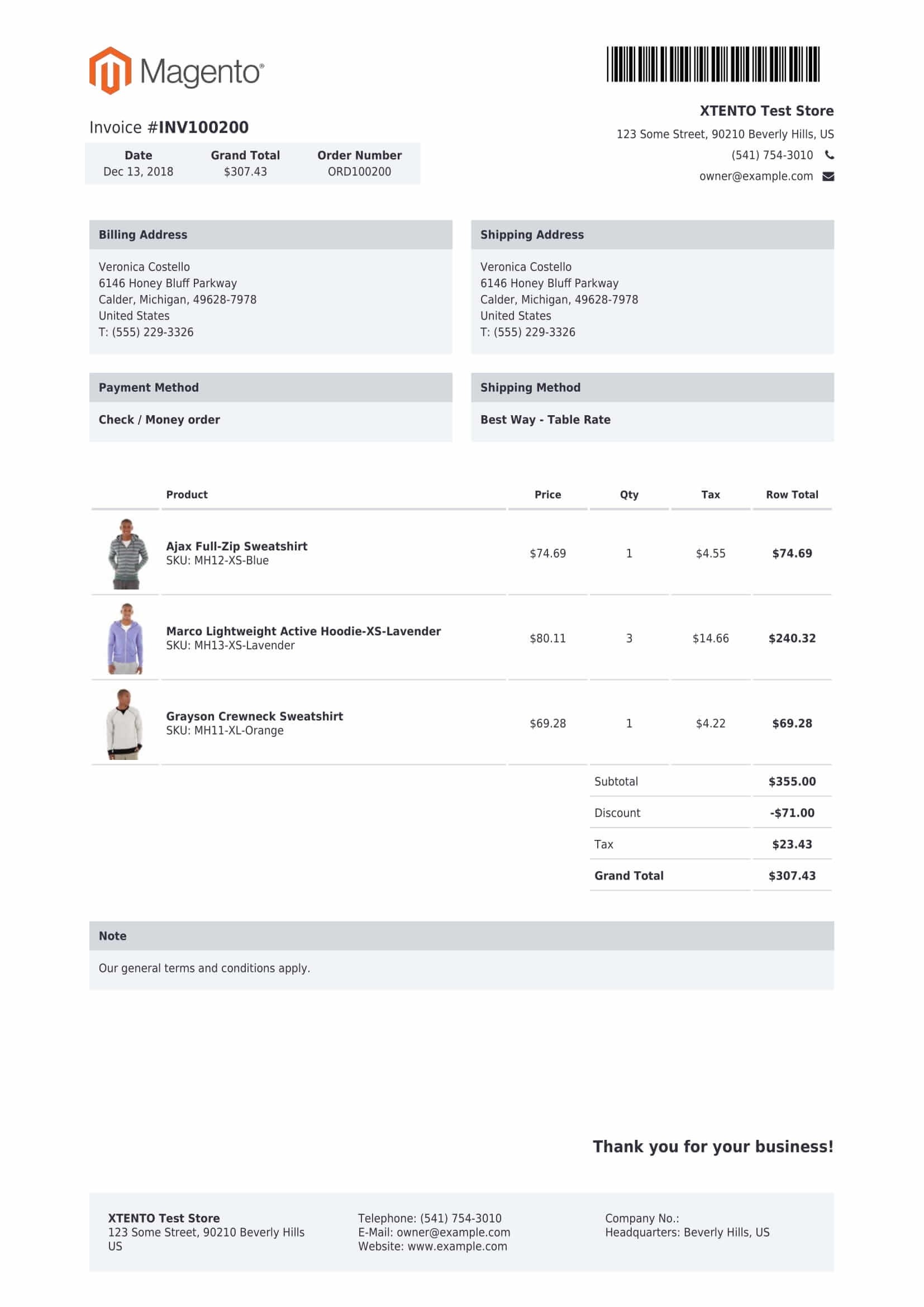 Free print invoice magento, Download Free print invoice magento png images, Free Worksheets on ...