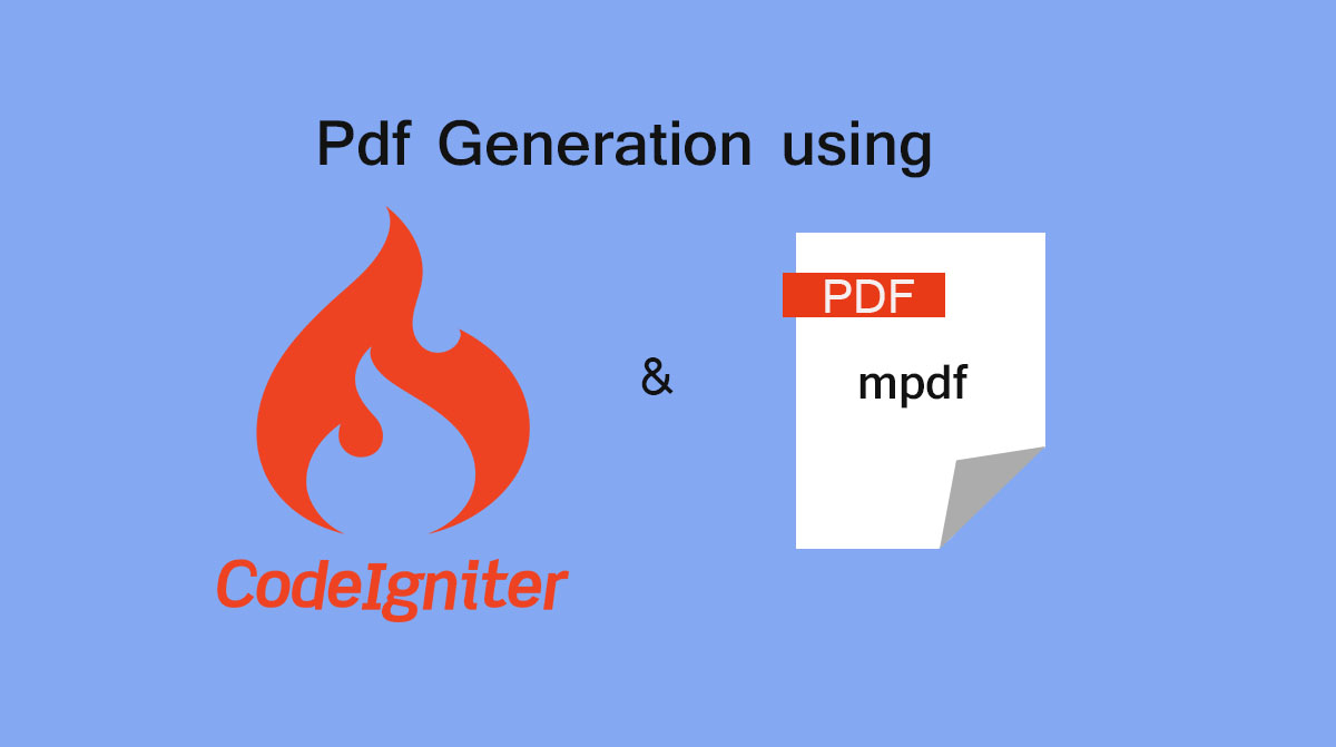 Pdf Generation in Codeigniter using mpdf library - Web Design Agency - Worksheets Library