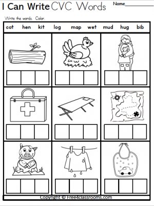 Learning To Read Worksheet - Free Printable, Digital, & PDF - Worksheets Library