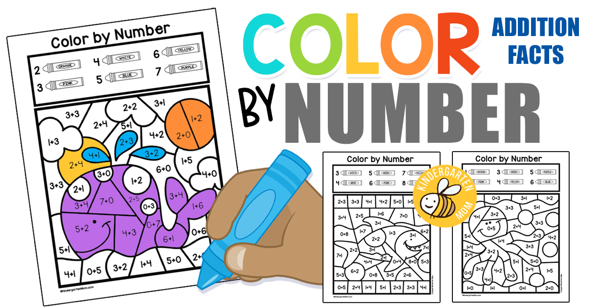 Addition Color By Number - Superstar Worksheets - Worksheets Library