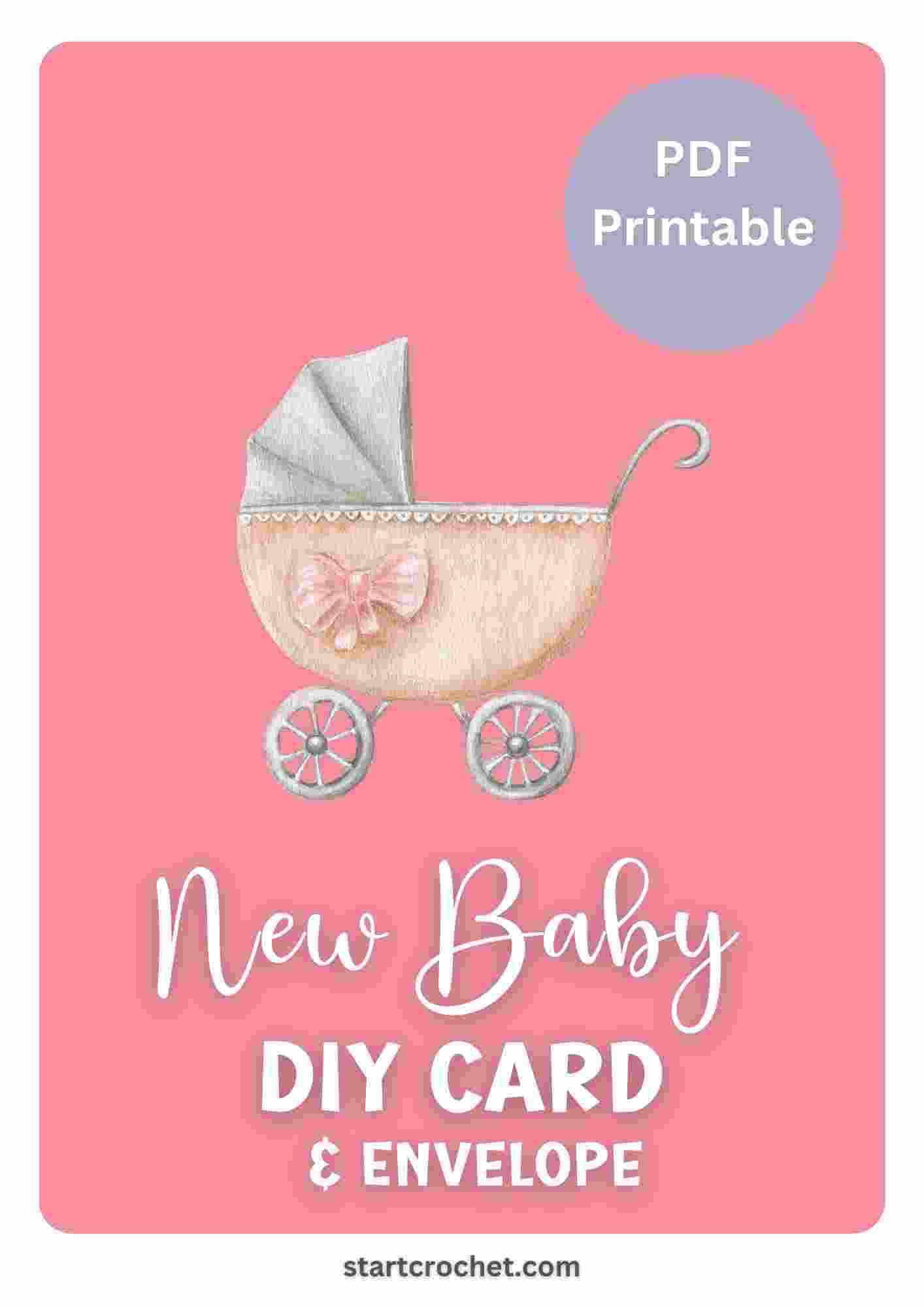 Welcome Baby Card Printable Baby Girl Start Crochet Worksheets Welcome Baby Card Printable Baby Girl Start Crochet Worksheets
