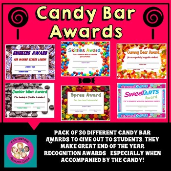 Free printable candy bar awards, Download Free printable candy bar ...