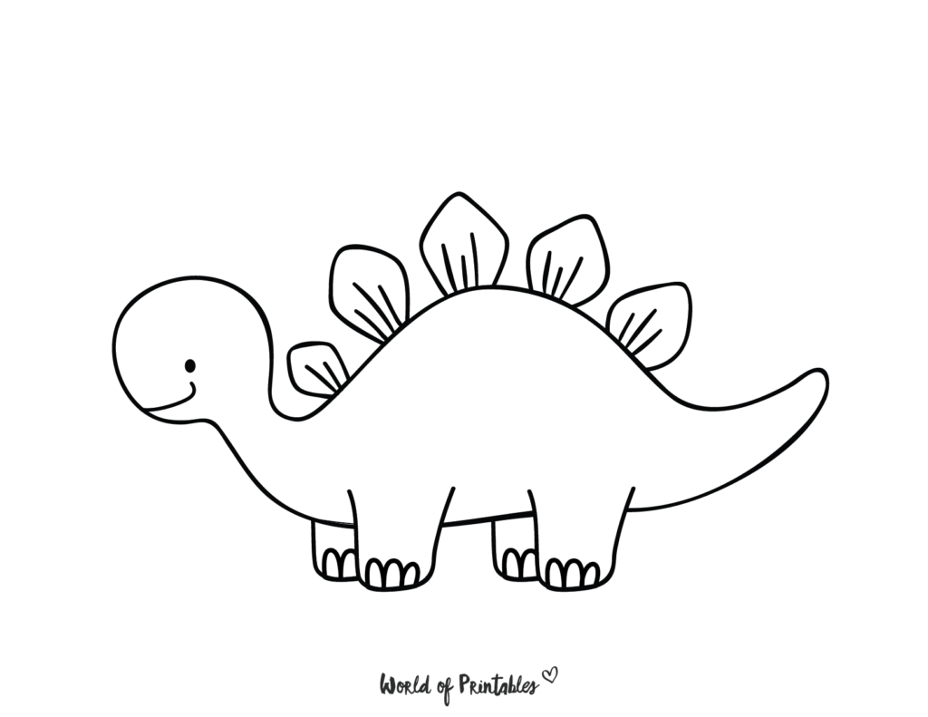 100 Easy Coloring Pages For Kids - World of Printables - Worksheets Library