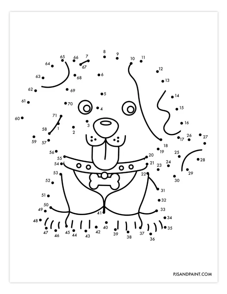 13 Free Printable Connect the Dots Worksheets - Pjs and Paint - Worksheets Library