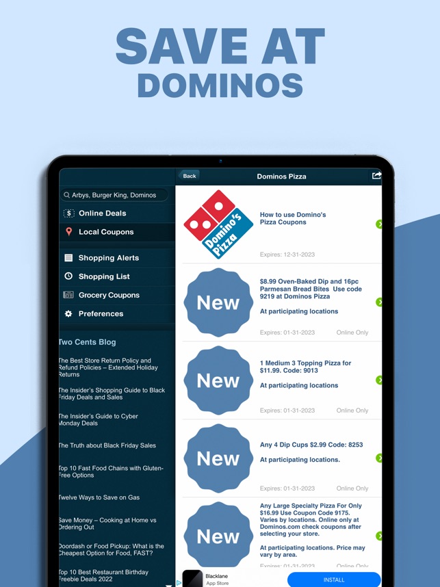 Food Coupons Fast Deals Reward On The App Store Worksheets Library