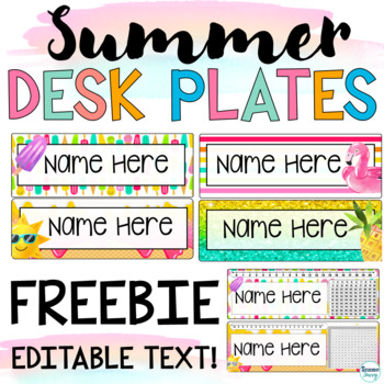 Free printable desk tags for students, Download Free printable desk ...