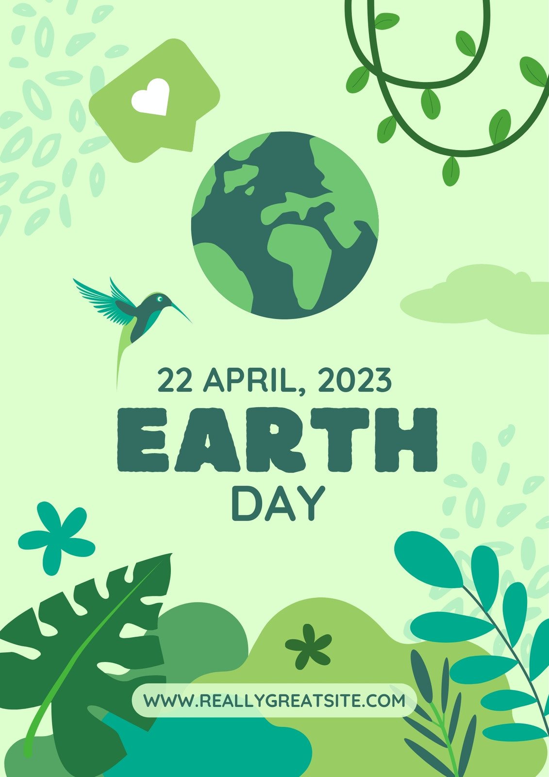 Free printable, customizable Earth Day poster templates | Canva ...