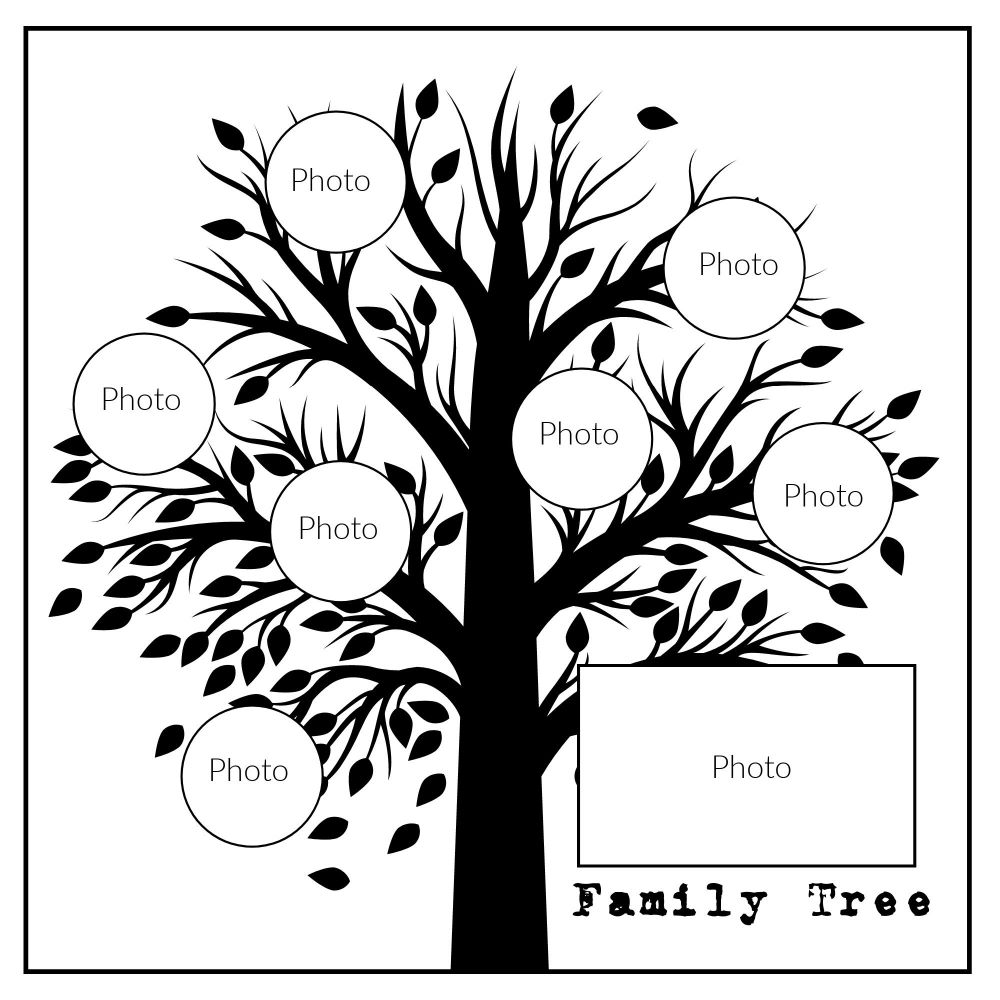 Family Tree Scrapbook Templates to Commemorate Your Ancestry ...