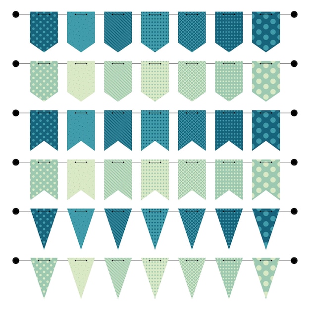 Free printable garland flags, Download Free printable garland flags png ...