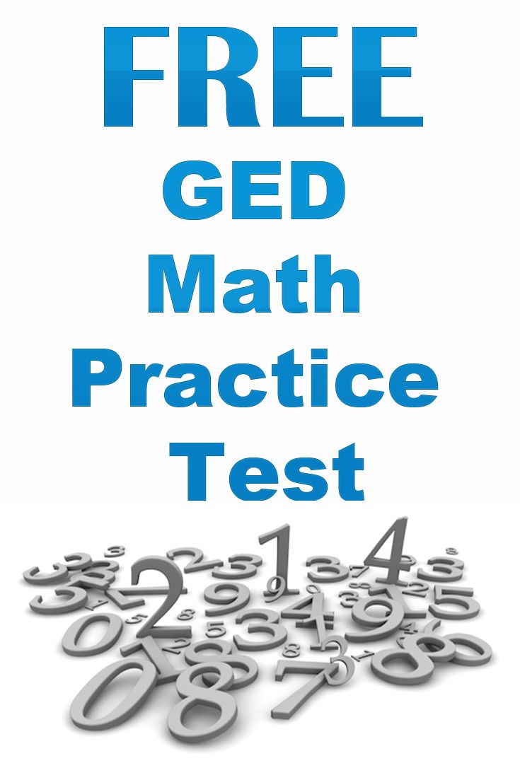 GED Math Practice Test (updated 2024) - Worksheets Library