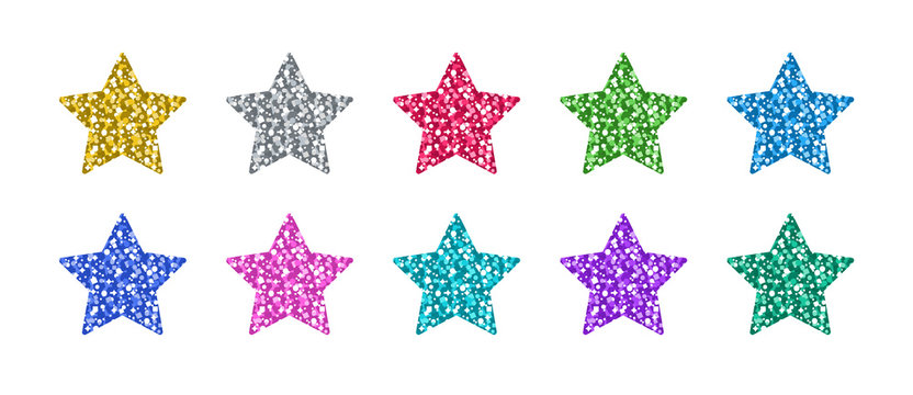 Free printable glitter stars, Download Free printable glitter stars png images, Free Worksheets ...