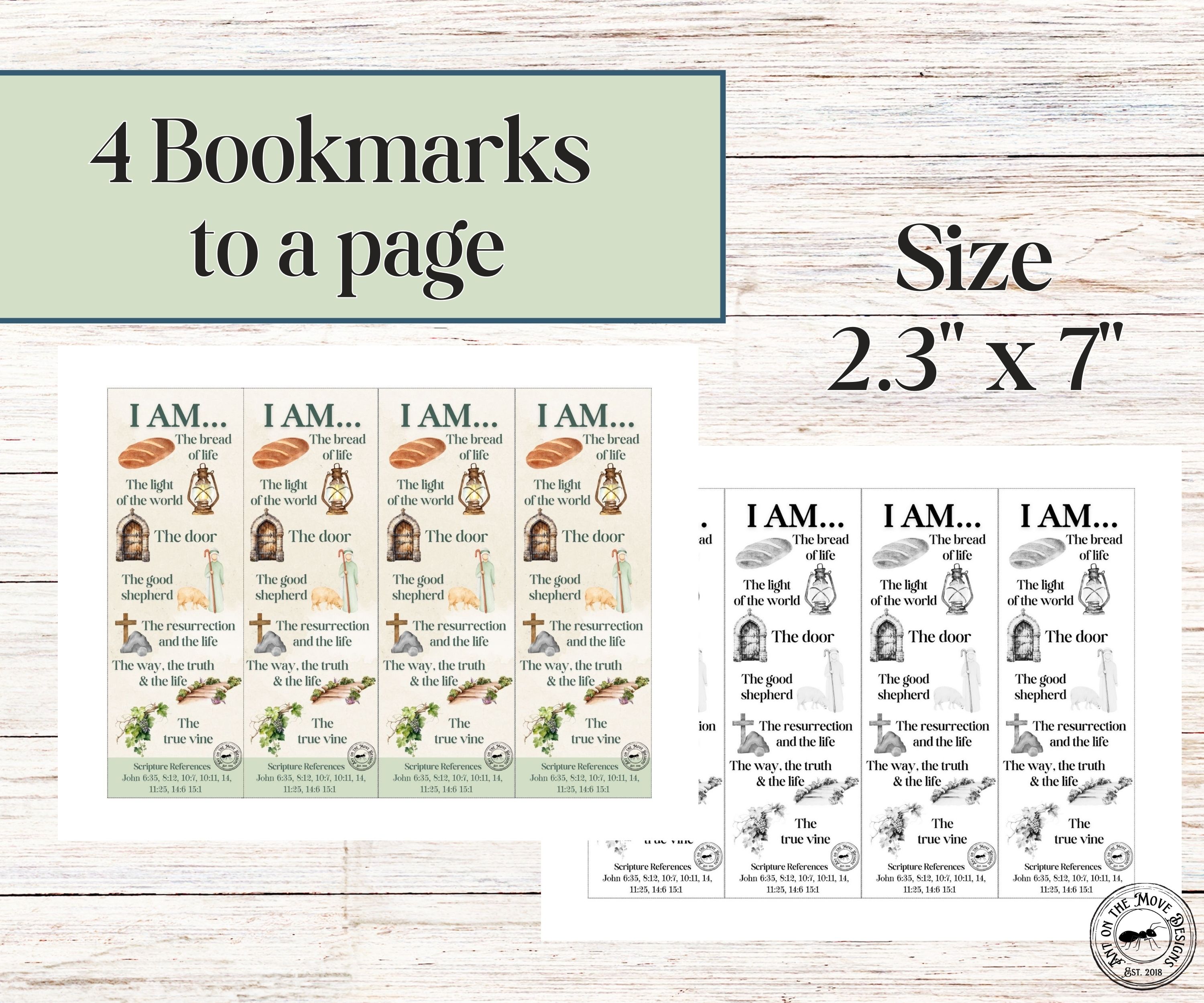 Handmade Supplies :: Digital Files & Templates :: I Am Statements ...