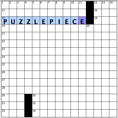 Free printable graph paper for crossword puzzles, Download Free ...