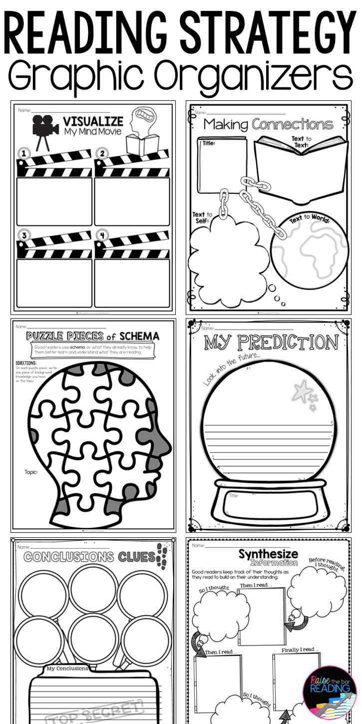 Reading Strategies Graphic Organizers - Worksheets Library