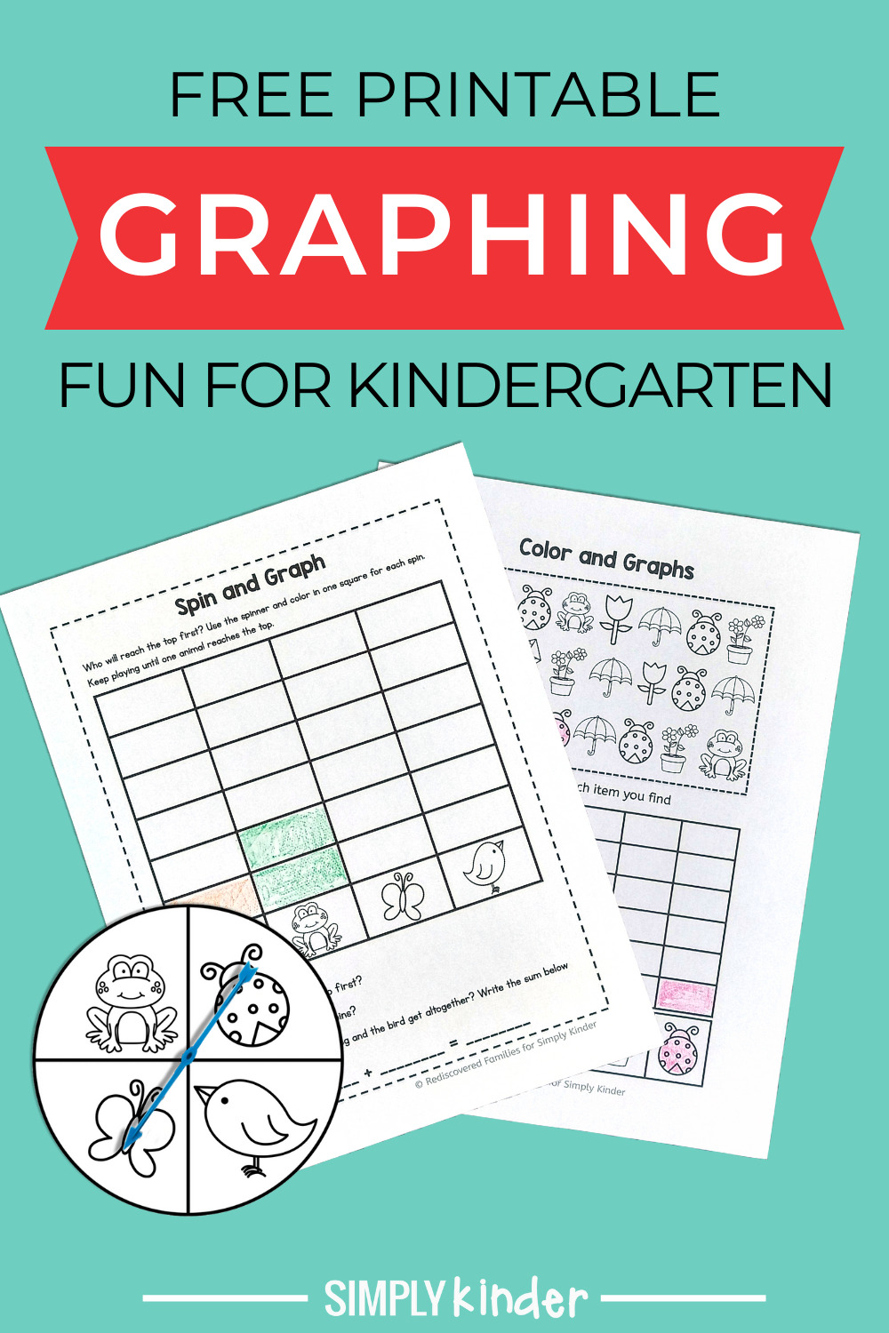 3 Easy Graphing Activities For Kindergarten - Simply Kinder ...