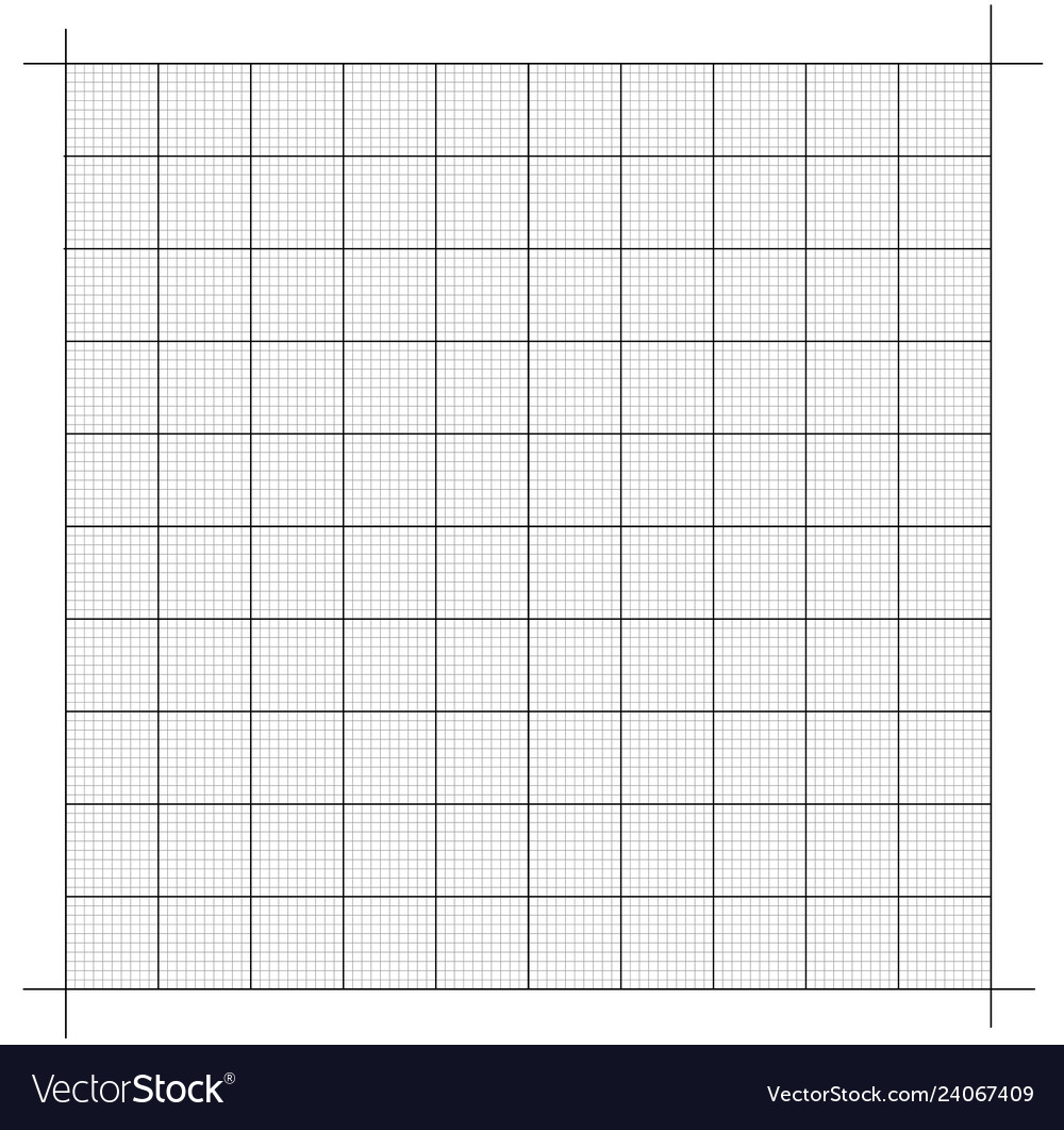Measured Grid Graph Plotting Corner Ruler Vector Image Worksheets Library