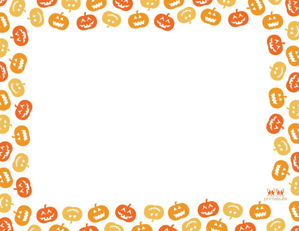 Free printable halloween borders, Download Free printable halloween ...