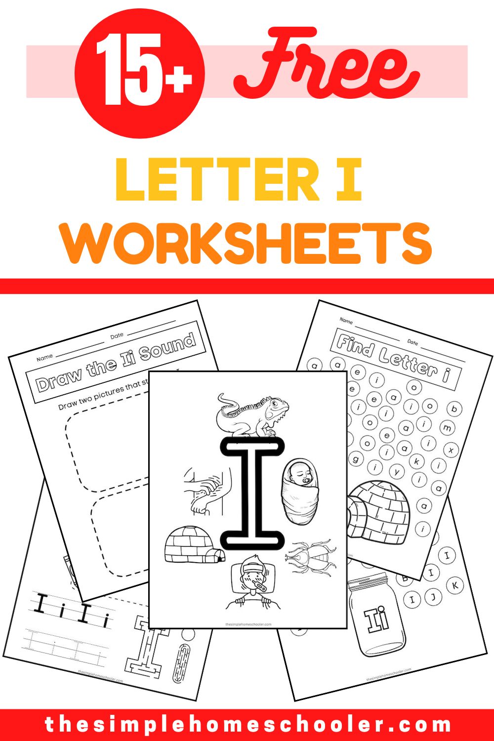 15+ Letter I Worksheets: Free & Printable! - The Simple Homeschooler - Worksheets Library
