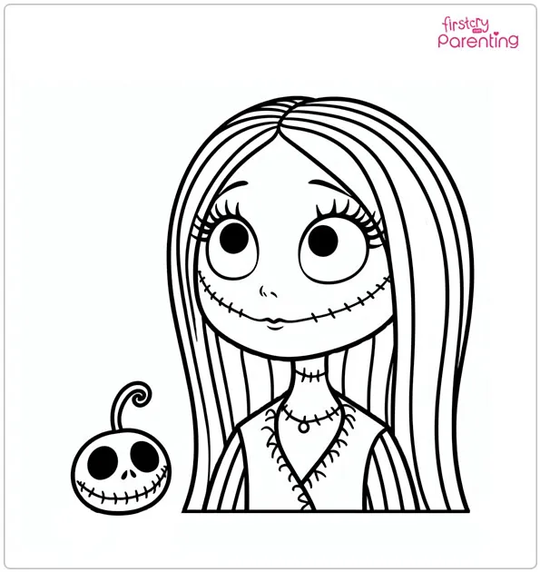 25 Nightmare Before Christmas Coloring Pages - Free Printable ...