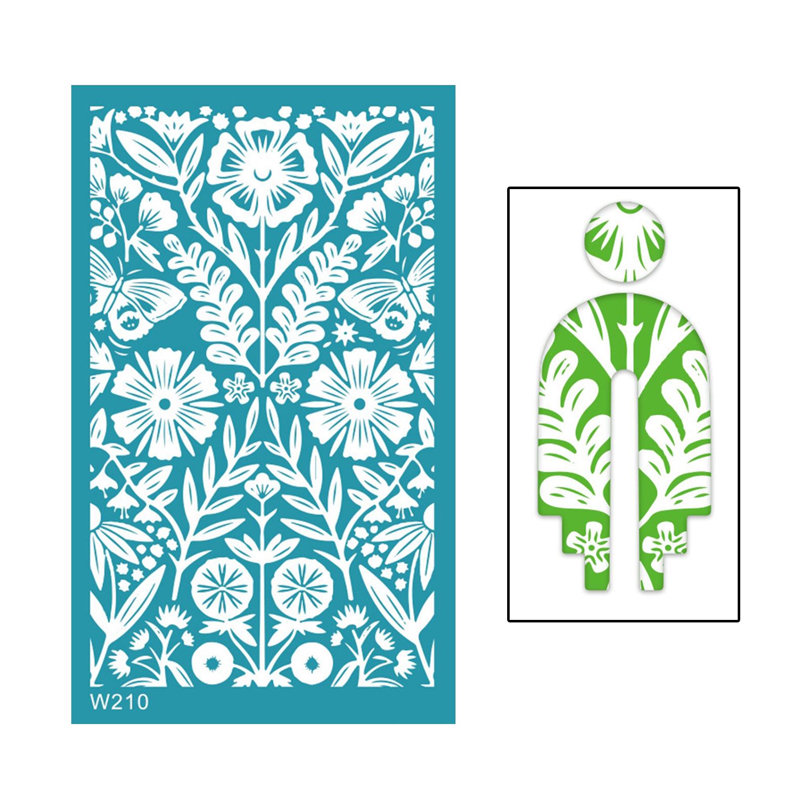 Silk Screen Stencils for Polymer Clay Printing Clay Stamps ...