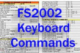 Controls/Keyboard Commands for FSX - Worksheets Library