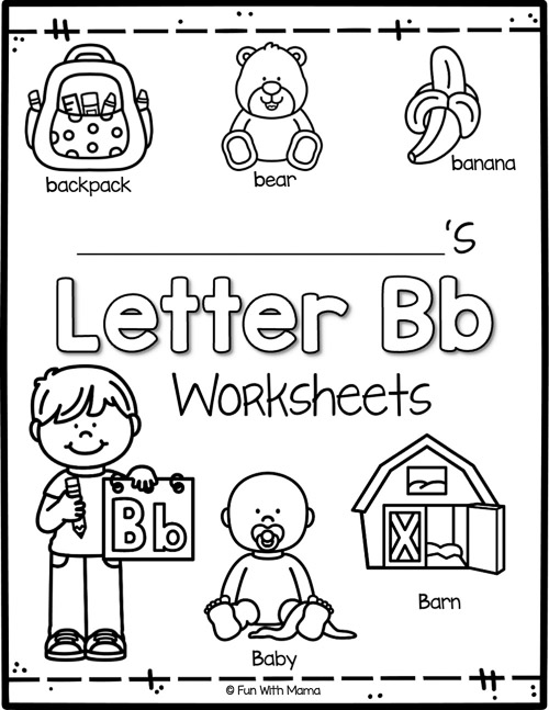 30 Free Letter B Worksheets - Worksheets Library