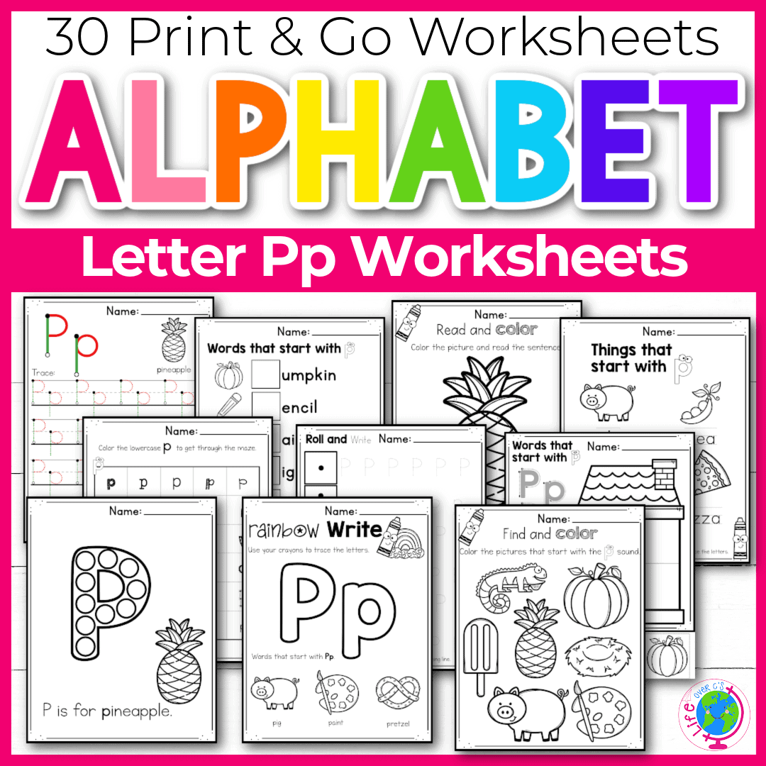 15+ Free Letter A Worksheets: Easy Print! - The Simple Homeschooler - Worksheets Library
