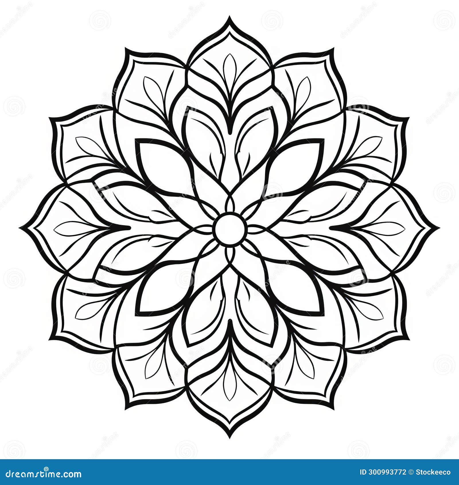 Printable Mandala Flower Design Coloring Pages Free And Intricate Printable Mandala Flower Design Coloring Pages Free And Intricate