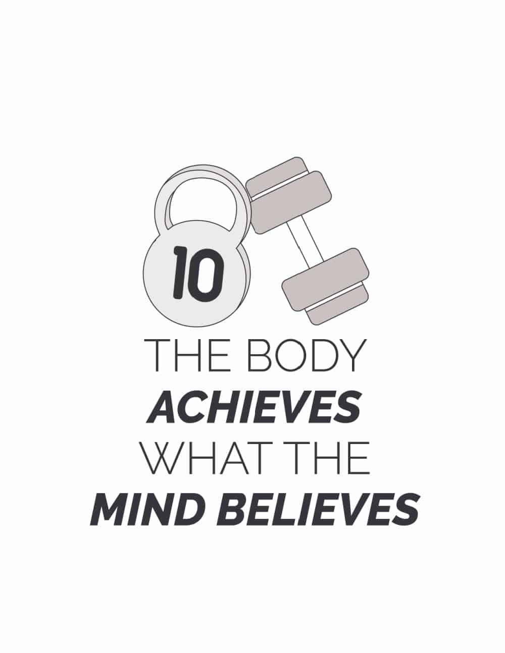 Free printable motivational exercise quotes, Download Free printable ...