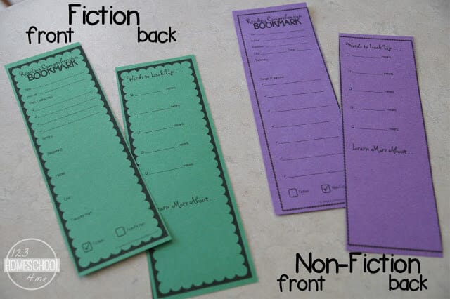 Free printable nonfiction bookmarks, Download Free printable nonfiction ...