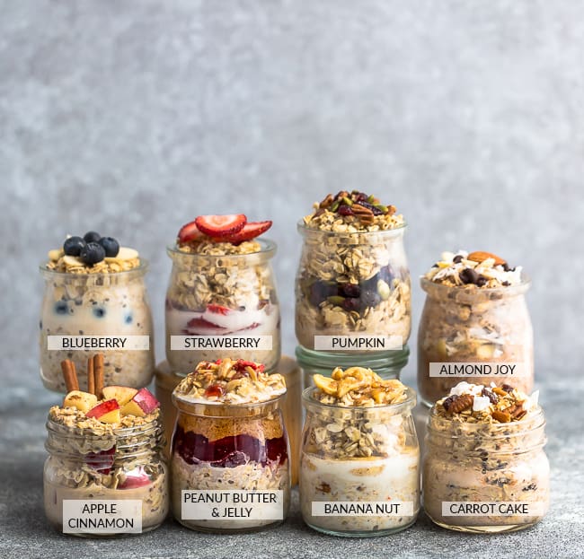 Overnight Oats - 9 Ways - Worksheets Library