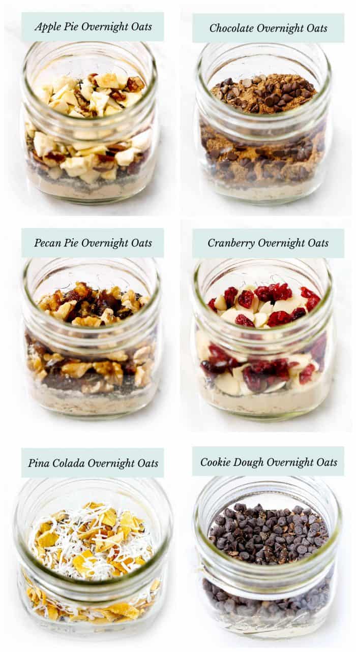 High-Protein Overnight Oats {6 Easy Recipes} | Haute & Healthy Living - Worksheets Library