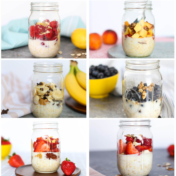 Free printable overnight oatmeal recipes, Download Free printable overnight oatmeal recipes png ...