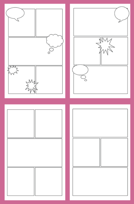 100+ Free Comic Strip Templates for Your Visual Stories - Worksheets ...