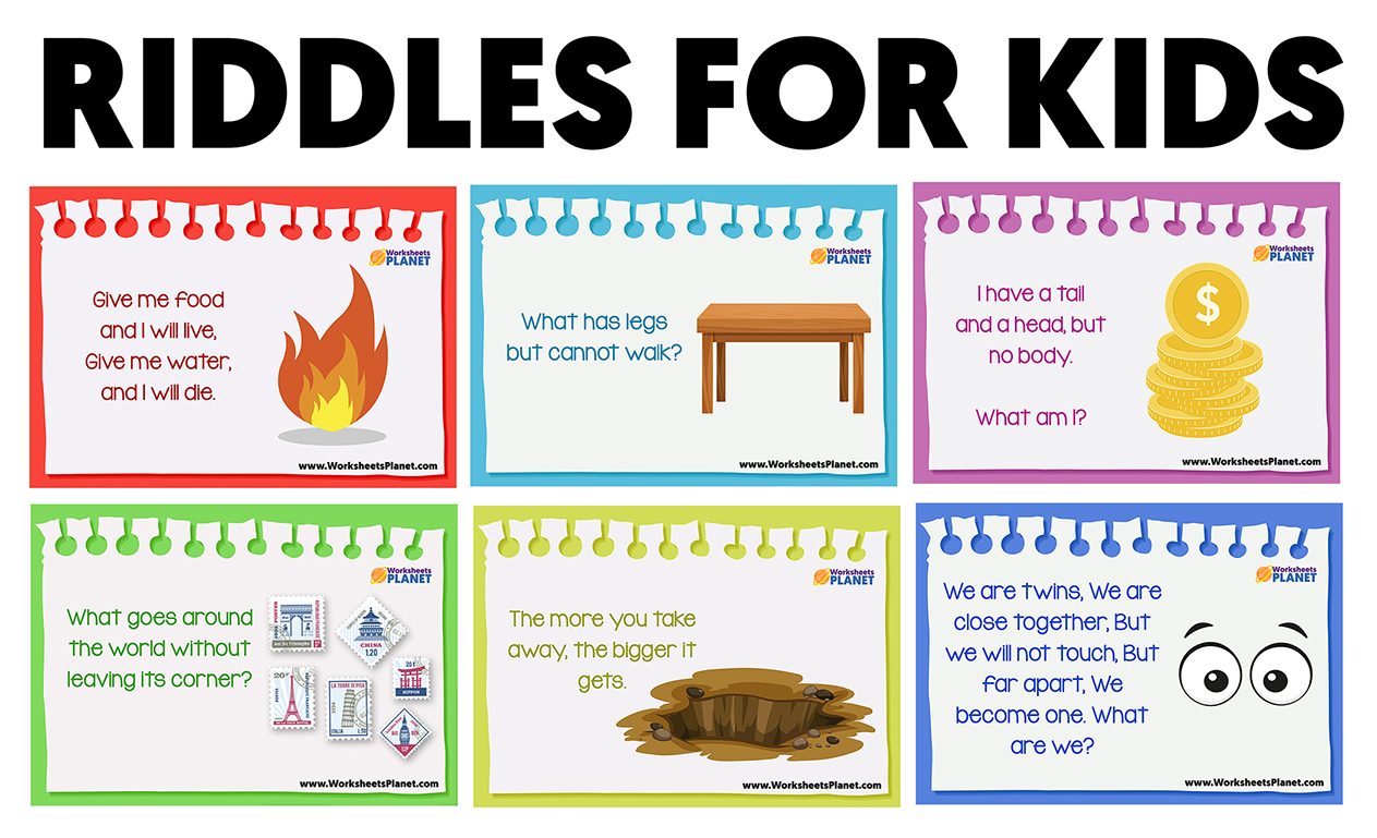 Free printable riddles for kids, Download Free printable riddles for ...
