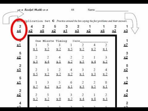 How to Practice Rocket Math - Worksheets Library