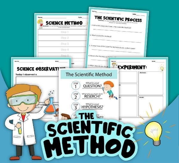 Scientific Method For Kids [Free Printable Worksheets] | Mombrite ...