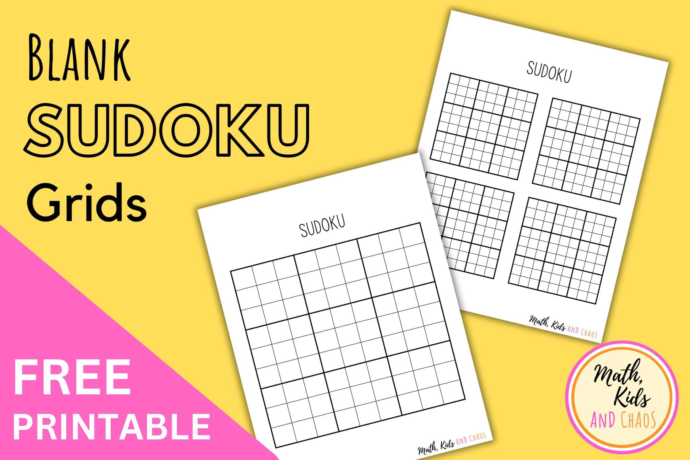 Free printable sudoku blank, Download Free printable sudoku blank png ...