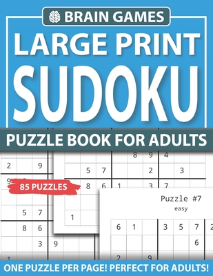 Brain Games Large Print Sudoku Puzzle Book For Adults: Large Print ... - Worksheets Library