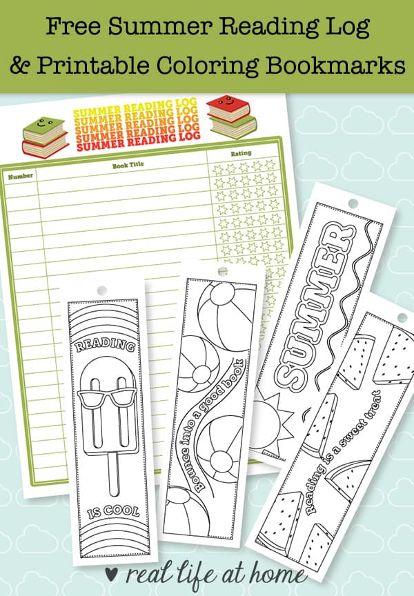 Free printable summer reading bookmarks, Download Free printable summer ...